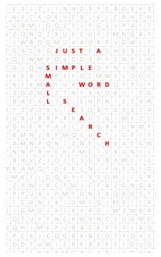 JUST A SMALL SIMPLE WORD SEARCH: 100 WORD SEARCHES OF COMMON ENGLISH ...