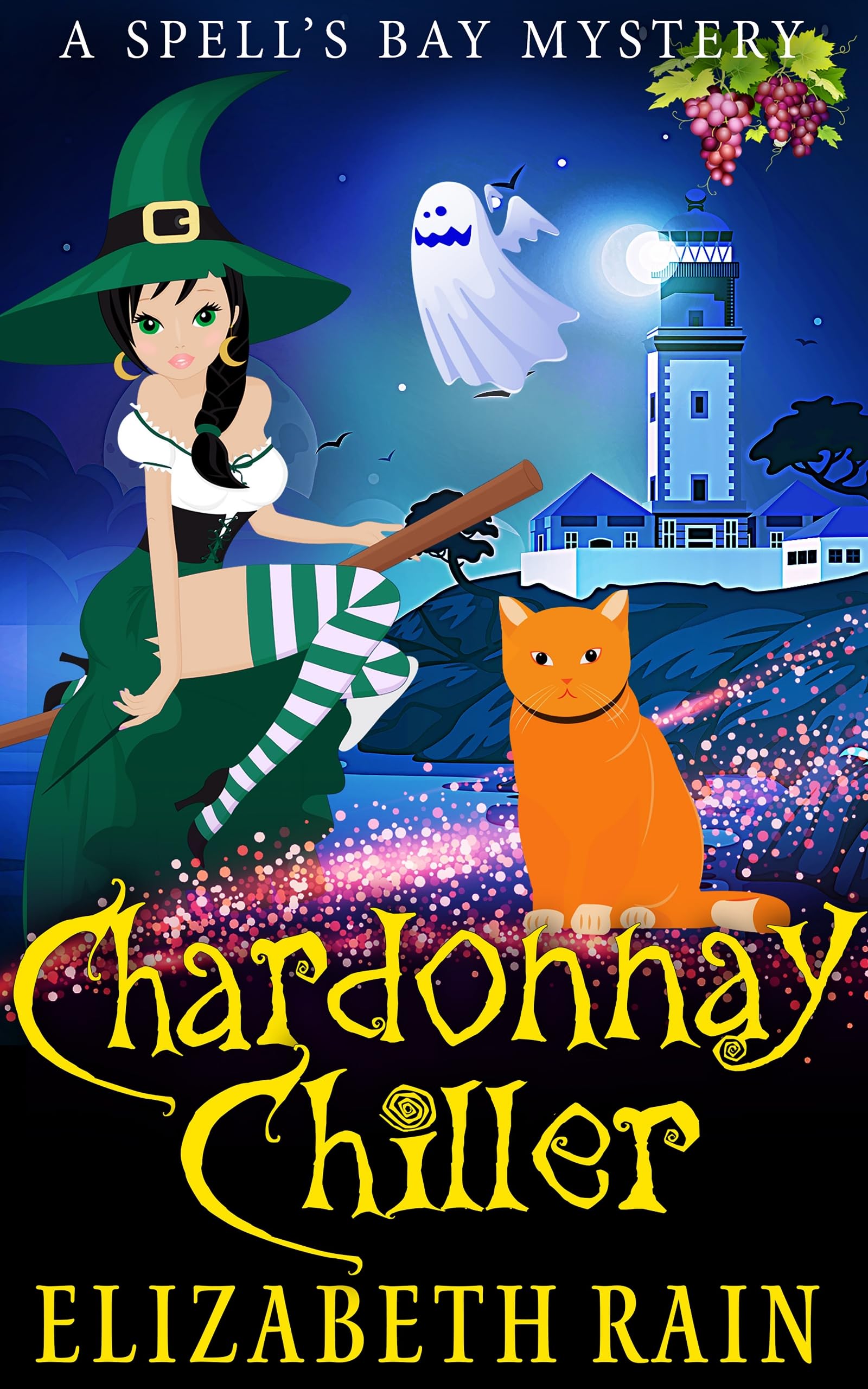 Chardonnay Chiller (Spell's Bay Mysteries, #6) by Elizabeth Rain ...
