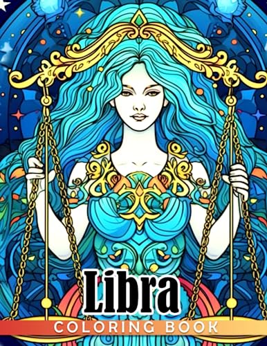Libra Coloring Book: Amazing Coloring Pages Featuring Beautiful ...