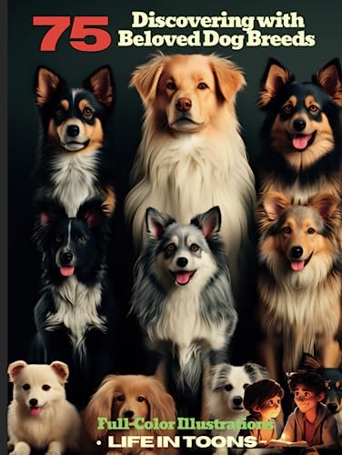 Discovering with 75 Beloved Dog Breeds: A Full-Color Illustrated ...