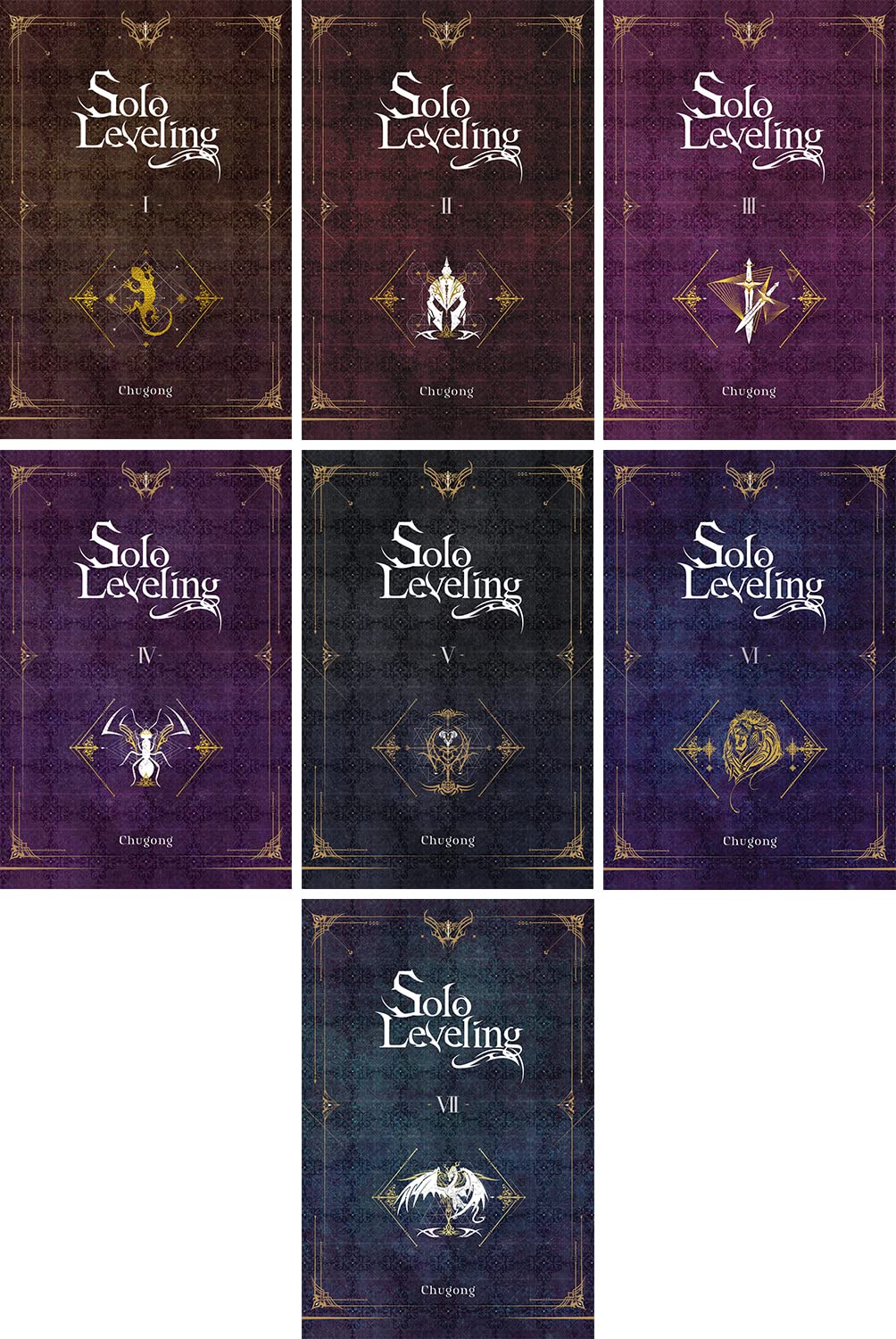Solo Leveling Novel by Chugong 8-Book Set Vol.1-8 by Chugong | Goodreads
