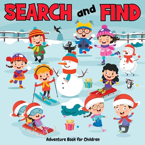 Search and Find Adventure Book for Children: Seek and Find Activity ...