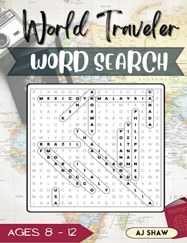 World Traveler Word Search by AJ Shaw | Goodreads
