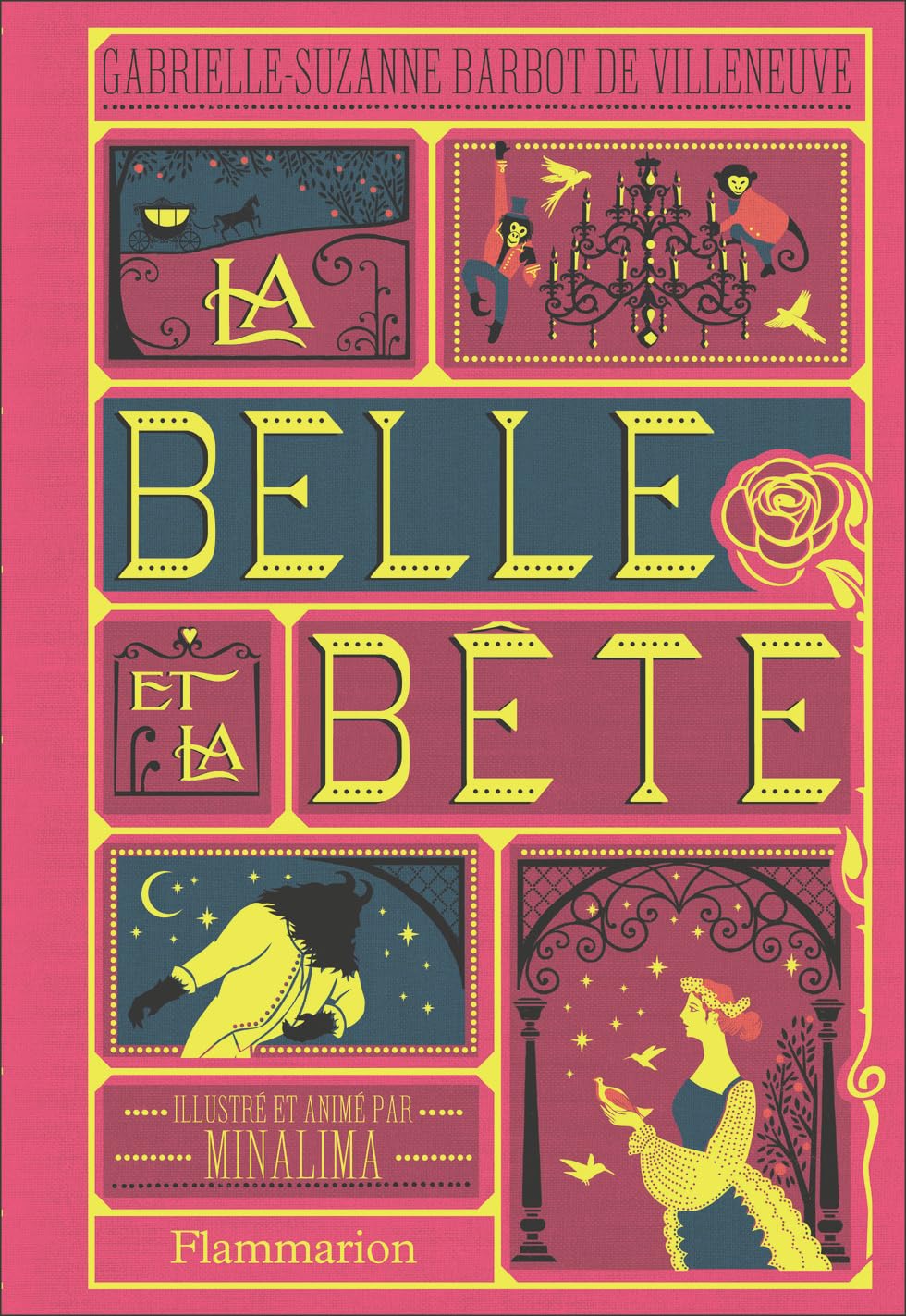 La Belle et la Bête: Illustré et animé par Minalima by Gabrielle ...