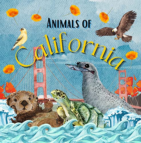 Animals of California - California Animals for Kids, Rhyming Books for ...