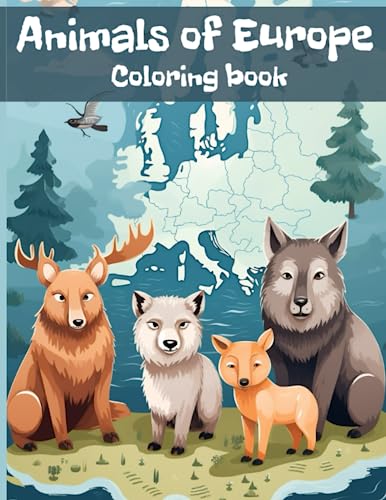 Europe Animals Coloring Pages