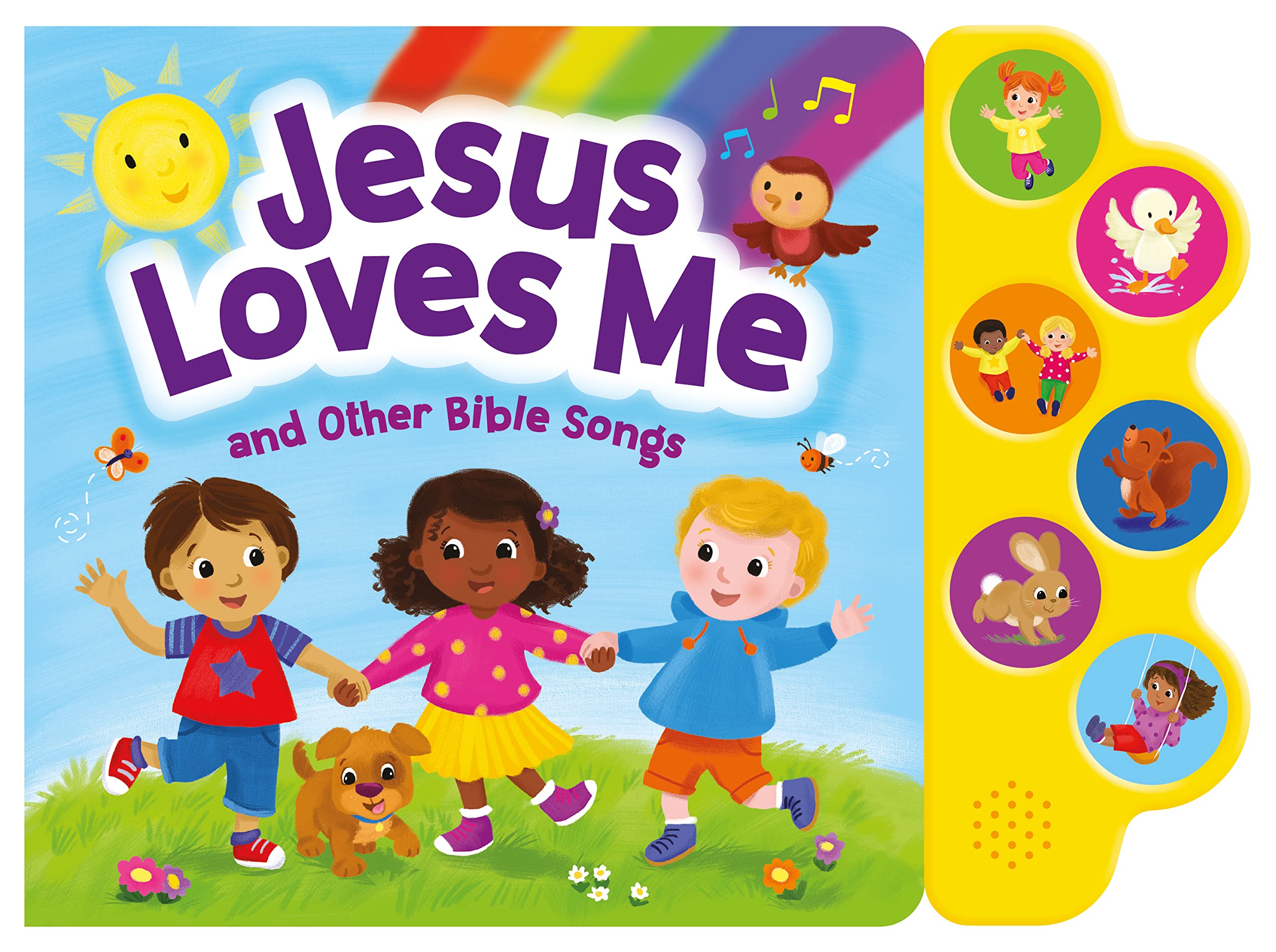 Jesus Loves Me & Other Bible Songs - Christian Sound Book for Toddlers ...