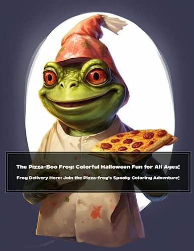 The Pizza-Boo Frog: Colorful Halloween Fun for All Ages!: Frog Delivery ...