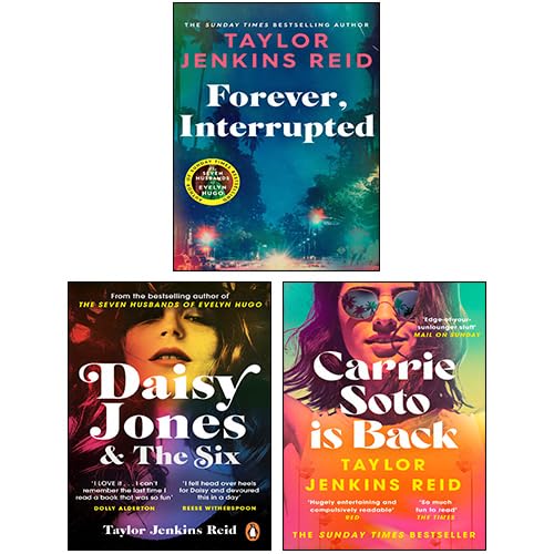 3 Book Taylor Jenkins Reid Collection: Carrie Soto Is Back, Daisy Jones ...