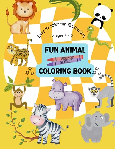 Fun Animals coloring book by Marie Bennett | Goodreads
