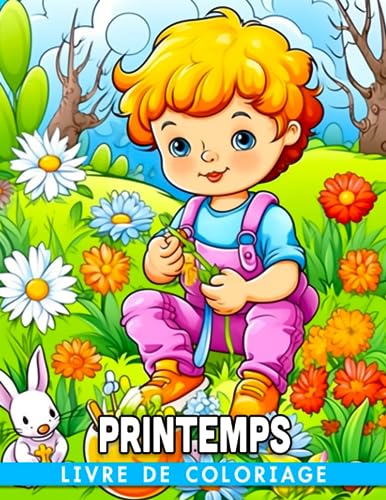 Livre de coloriage de printemps: Profitez de la détente avec plus de 30 ...