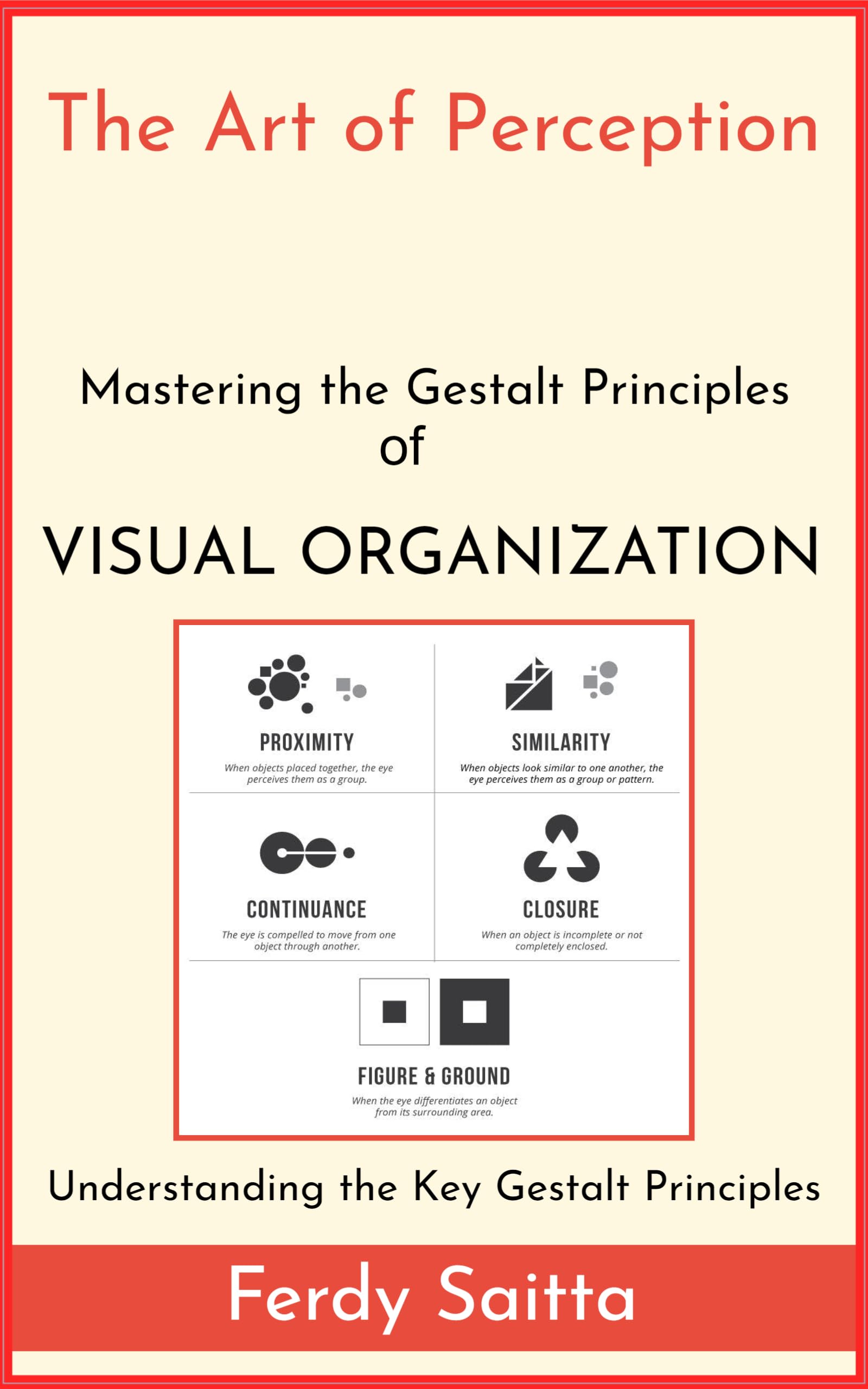 The Art of Perception: Mastering the Gestalt Principles of Visual Organization: Understanding ...