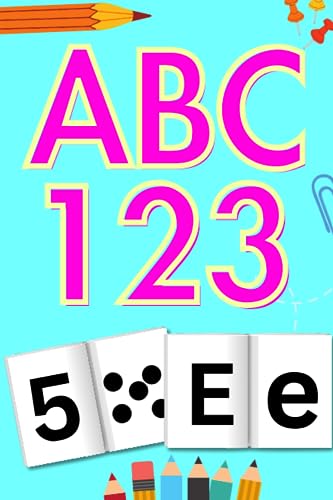 ABC 123 Book: Alphabet and Counting Book for Toddlers 2-4 Years ...
