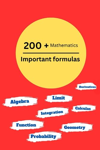 200+ mathmatics important formulas by Preetam Biswas | Goodreads