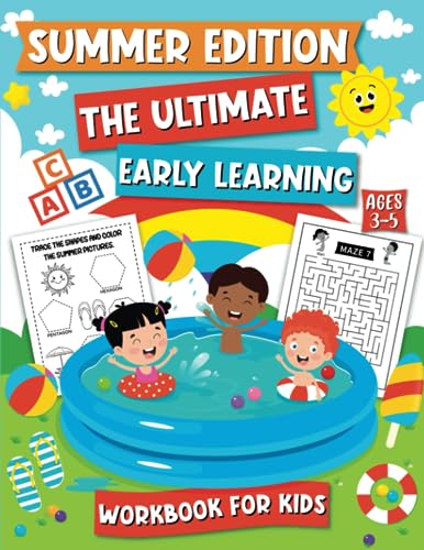 The Ultimate Early Learning Workbook for Kids | Summer Edition: 115 ...