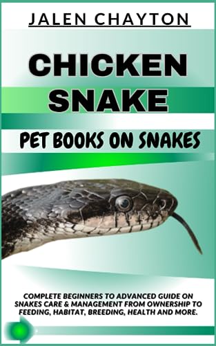 CHICKEN SNAKE PET BOOKS ON SNAKES: Complete Beginners To Advanced Guide ...