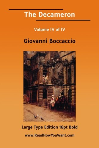 The Decameron (4) by Giovanni Boccaccio | Goodreads