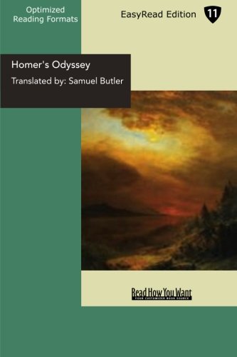 Homer's Odyssey: Easyread Edition by Homer | Goodreads