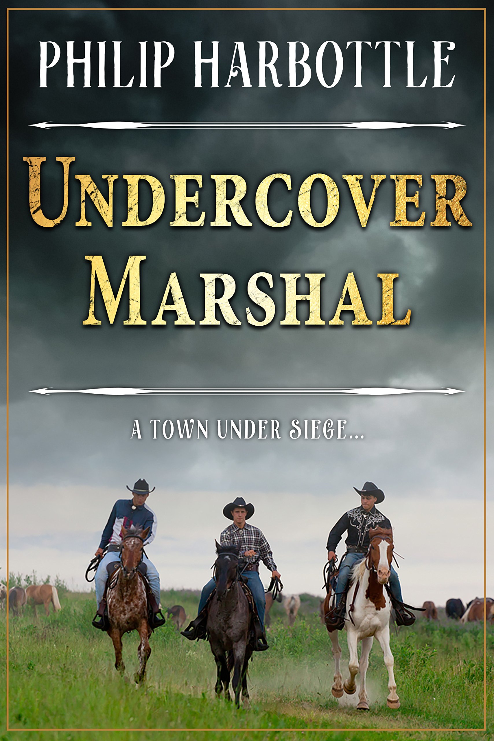 UNDERCOVER MARSHAL a classic western adventure novel by Philip ...