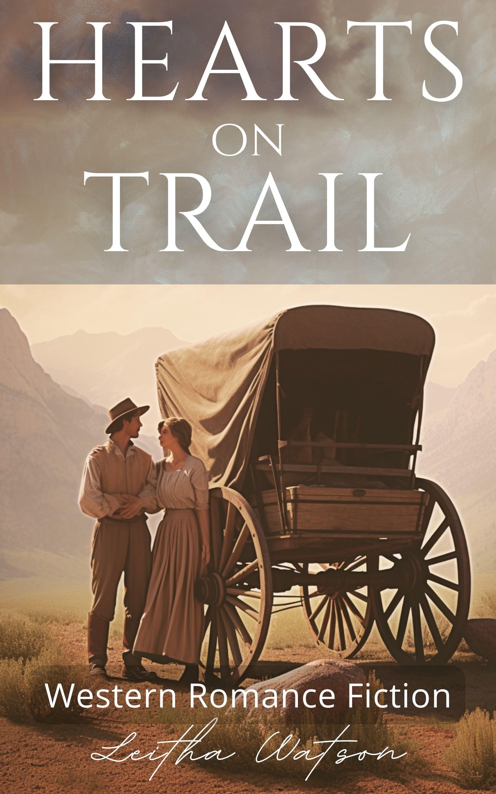 Hearts on Trail: Western Romance Novel: An Untamed Montana Love Affair, the Unbridled Passion ...