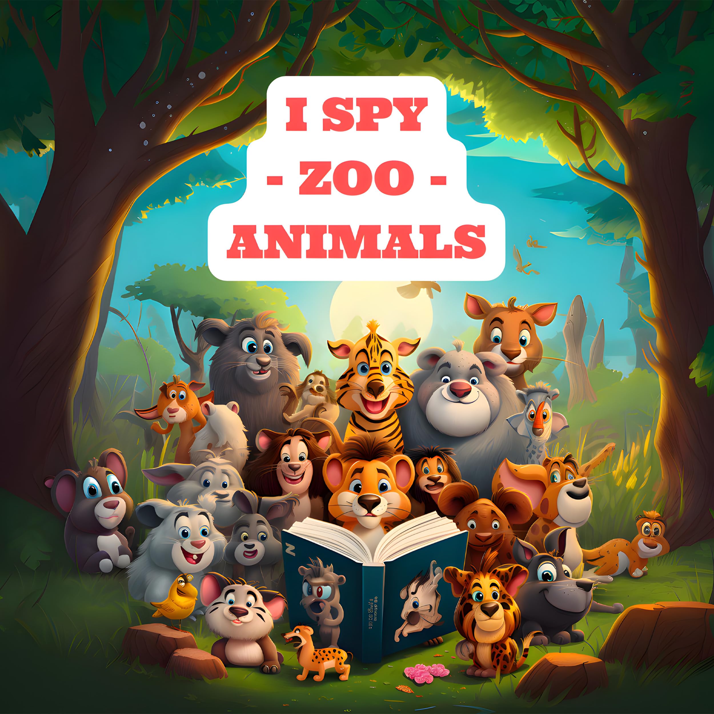 I Spy Zoo Animals: Alphabet Learning Book for Kids Ages 2-5 by Charles ...