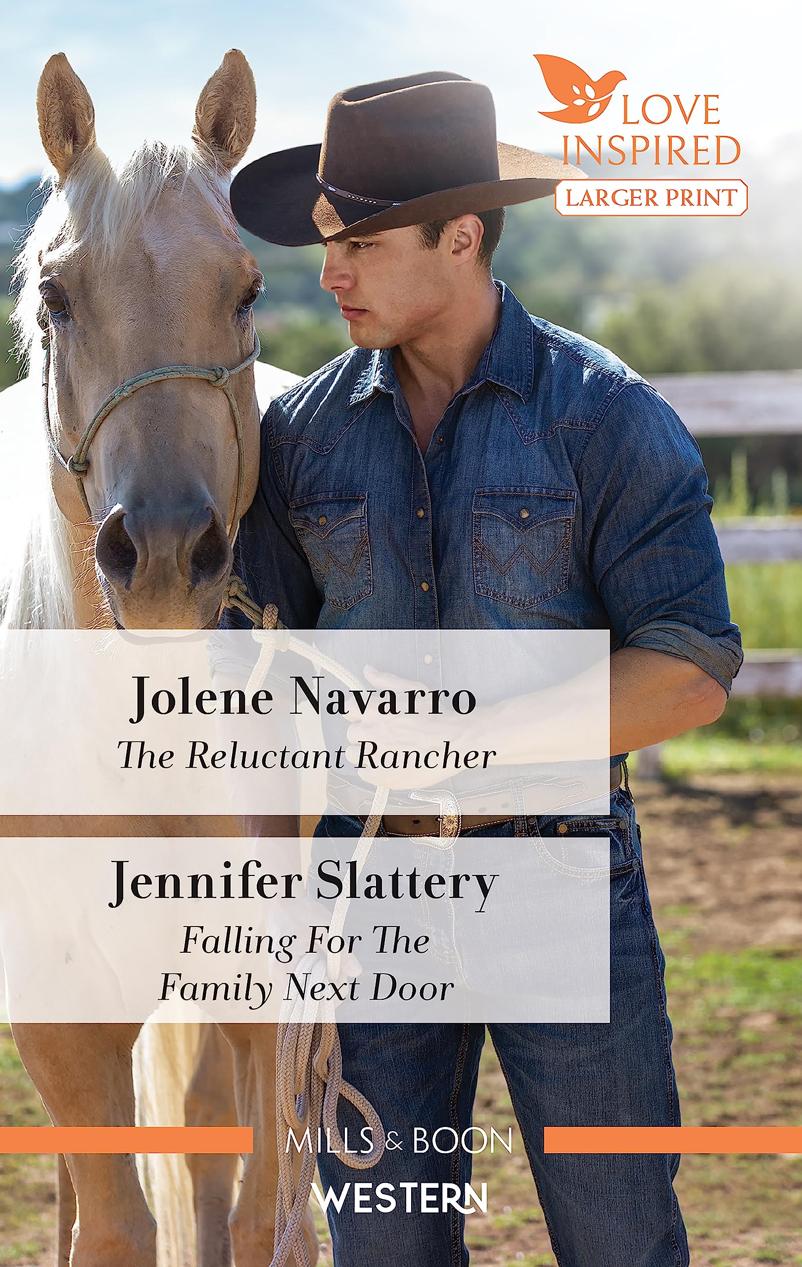 The Reluctant Rancher/Falling for the Family Next Door by Jennifer ...