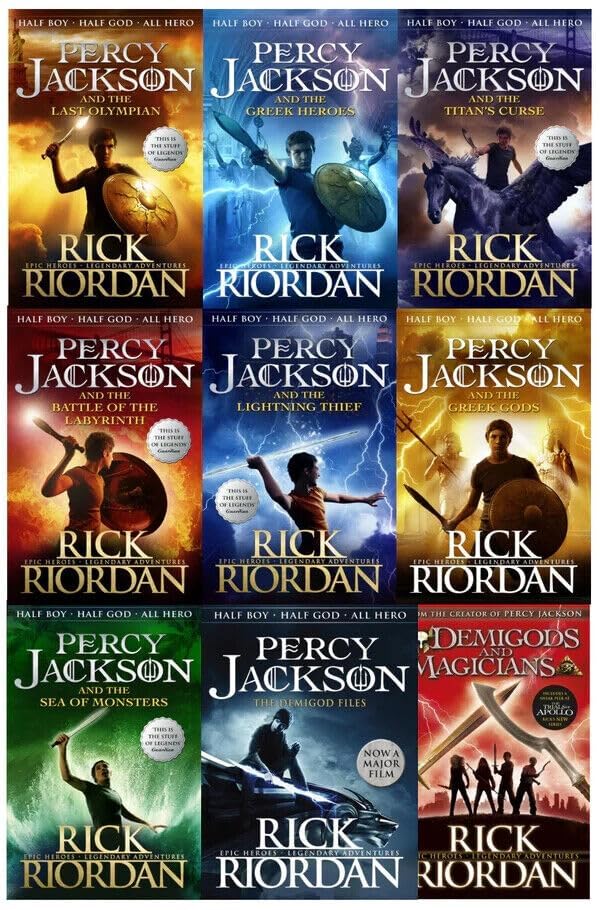 Percy Jackson Collection 9 Books Set by Rick Riordan | Goodreads