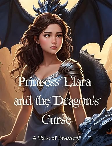 Princess Elara and the Dragon's Curse: A Tale of Bravery: Tale for kids ...
