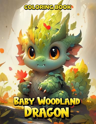 Baby Woodland Dragon Coloring Book: Unleash Your Artistic Talents in ...