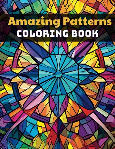 Amazing Patterns Coloring Book: 100+ Beautiful Patterns Coloring pages ...