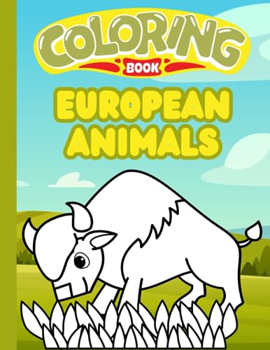 Europe Animals Coloring Pages