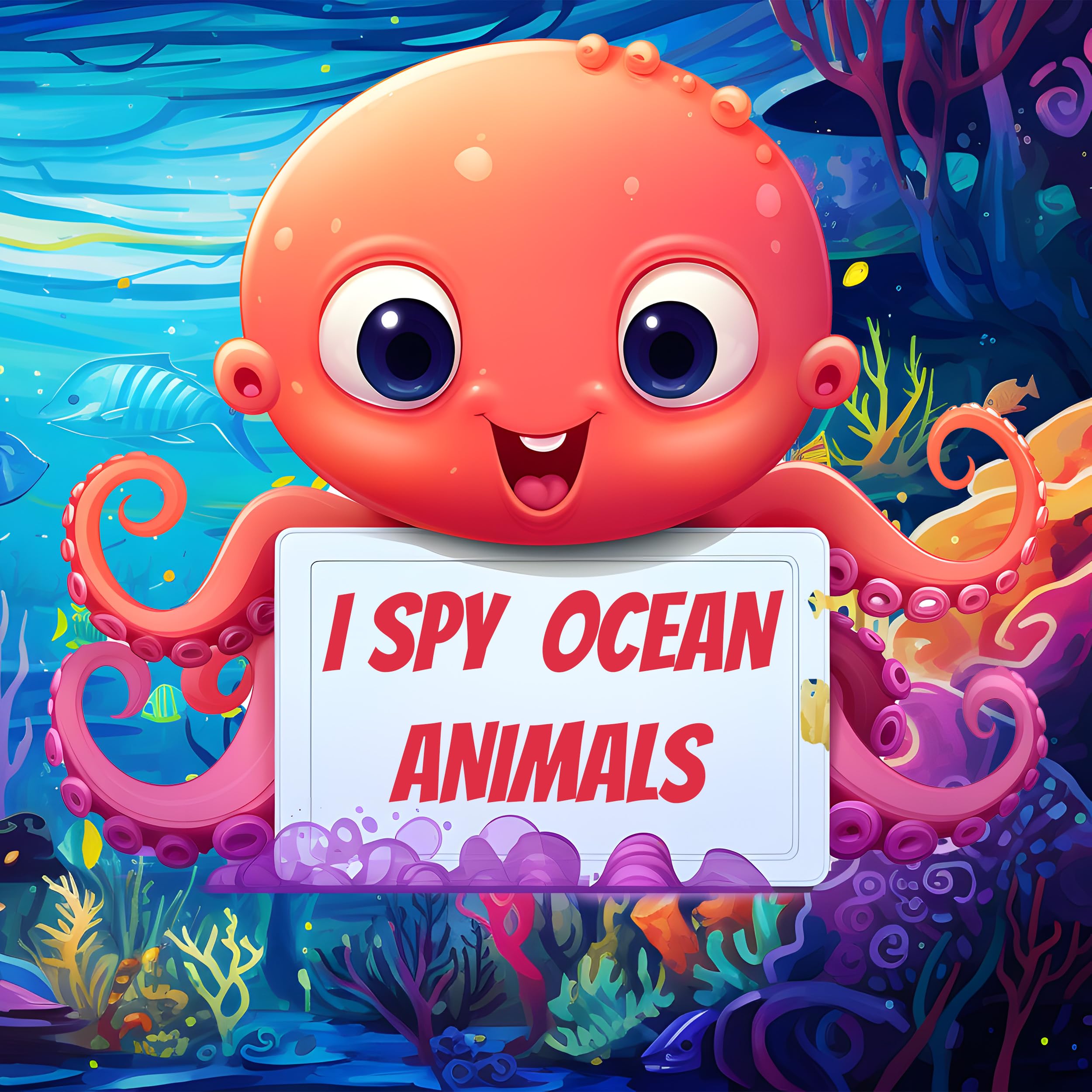 I Spy Ocean Animals: Alphabet Adventure with Interesting Facts for Kids ...