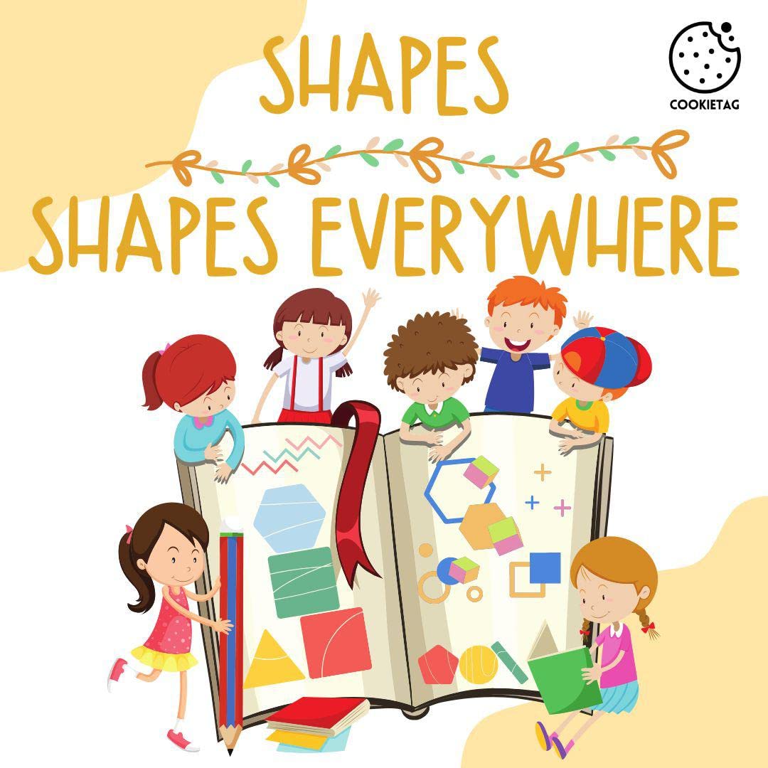 Shapes: "Shapes Everywhere” by Cookie Tag | Goodreads