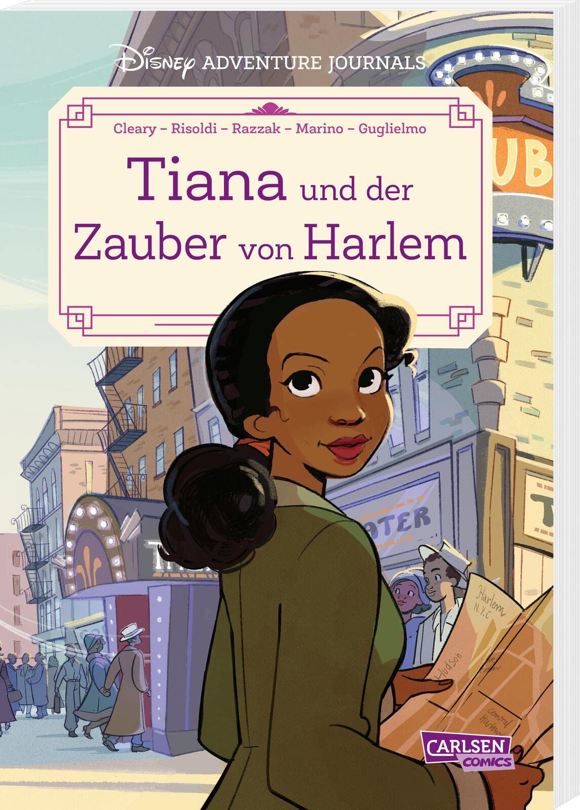 Disney Adventure Journals: Tiana und der Zauber von Harlem by Rhona ...