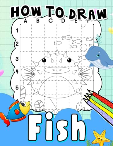 How To Draw Fish: Sea Creatures with Various Fish for Explored the ...