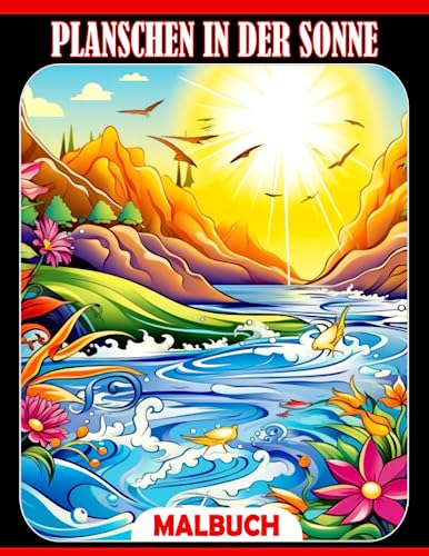 Planschen in der Sonne: Farbe, Lerne und Spiele mit Wasserpark-Fahrten ...