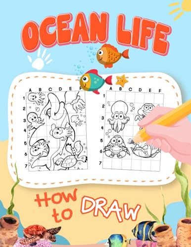 How To Draw Ocean Life: More Chracter in Deep Sea Colouring Pages to ...