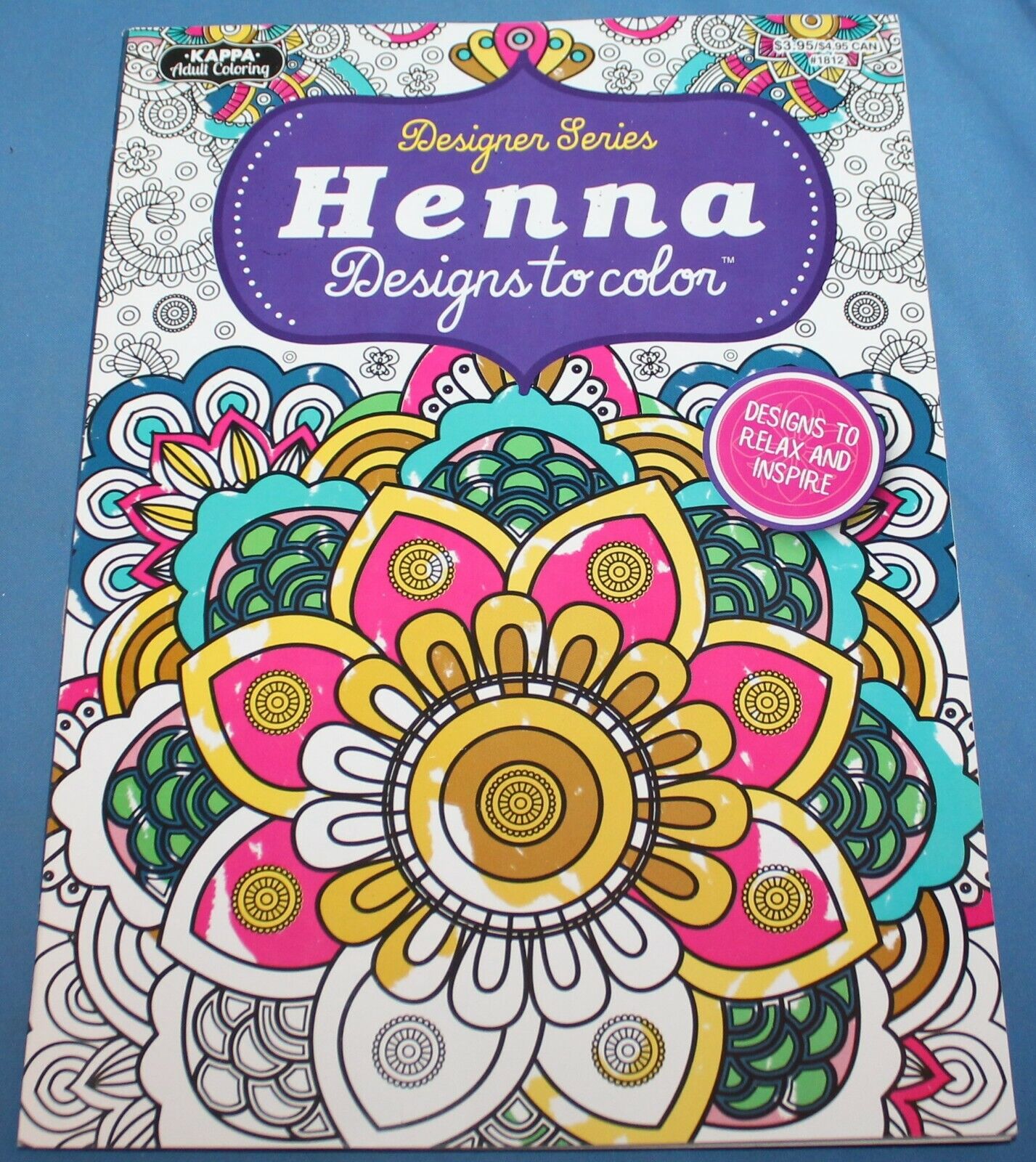 Henna Designs (Designer Series) by Kappa Adult Coloring | Goodreads