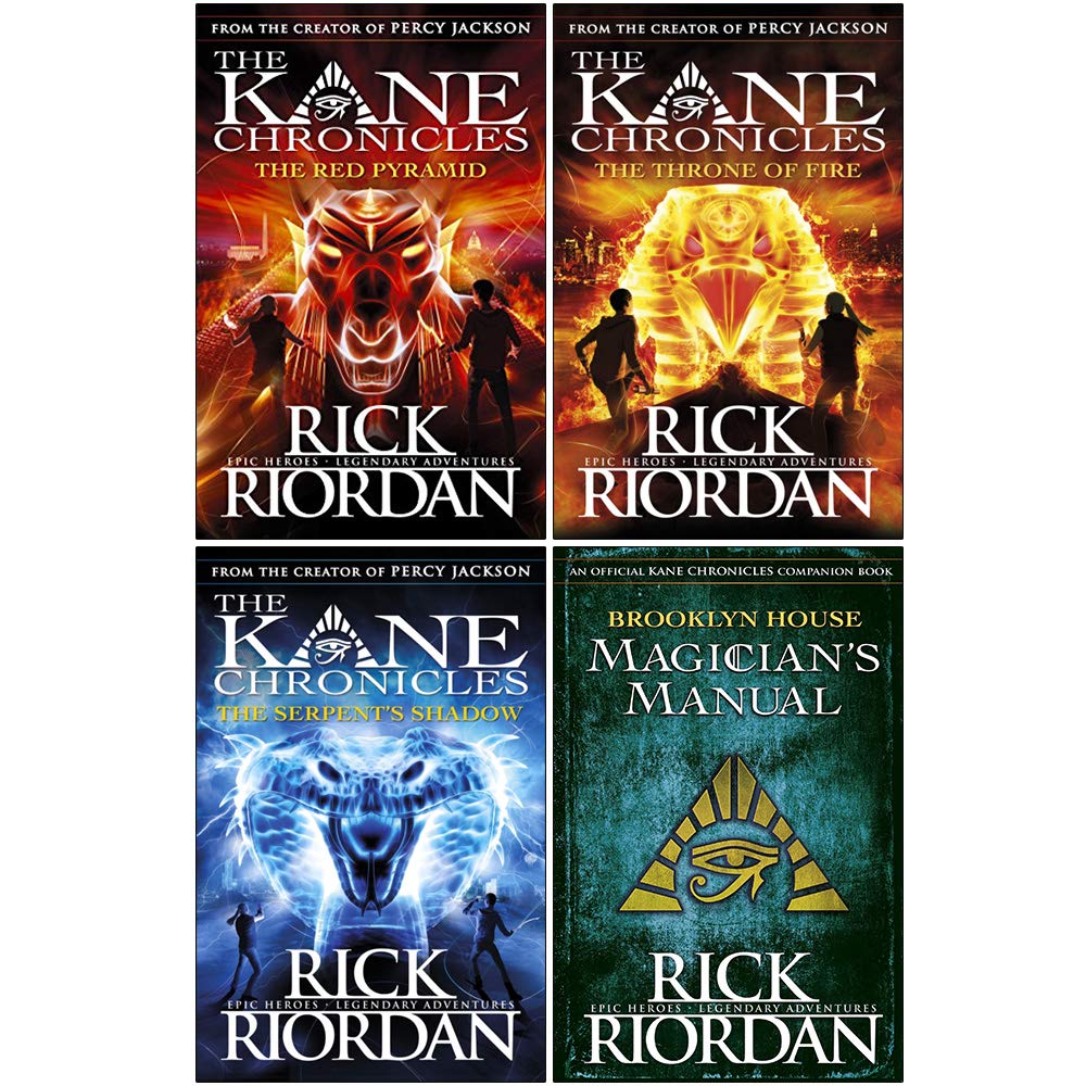 The Kane Chronicles Collection Rick Riordan 4 Books Set by Rick Riordan ...
