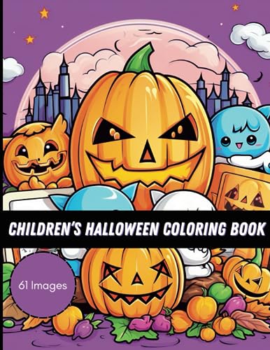 Halloween Coloring Book: Kids Fun Halloween Coloring Book by K. B ...