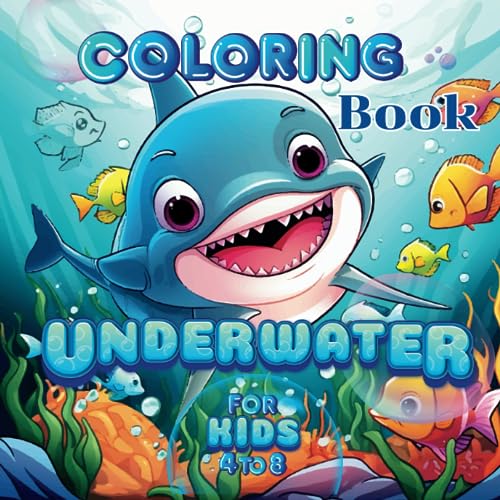 Underwater coloring book: Dive into an Ocean of Imagination with Our ...