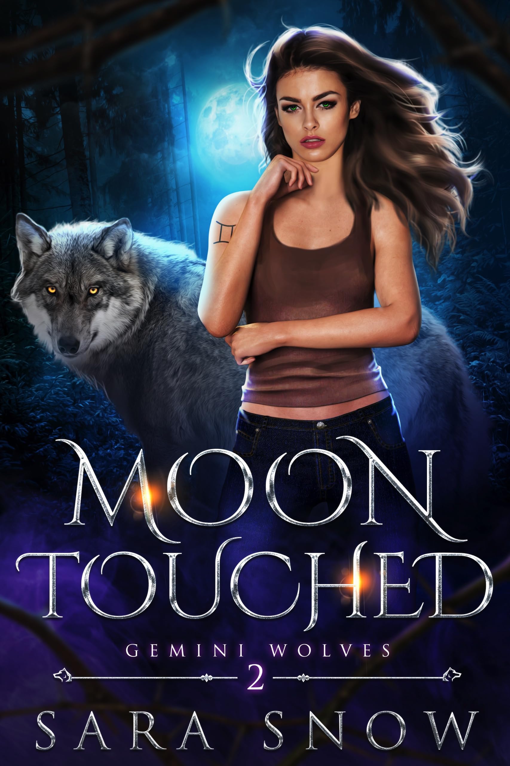 Moon Touched (Gemini Wolves #2) by Sara Snow | Goodreads