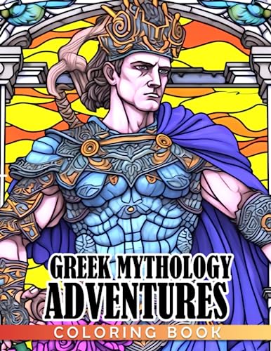 Greek Mythology Adventure Coloring Book: Meet the Heroes and Monsters ...