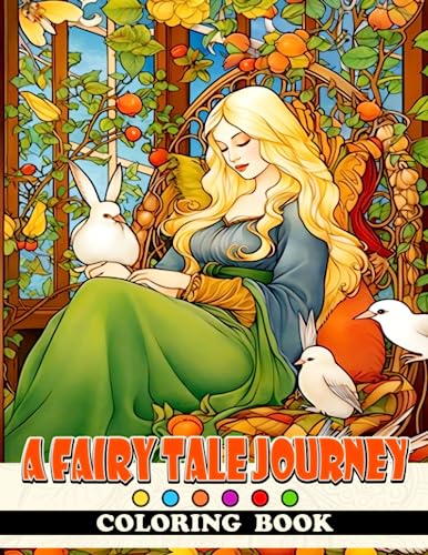 A Fairy Tale Journey Coloring Book: Embark on a Wonderland Adventure ...