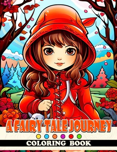 A Fairy Tale Journey Coloring Book: Embark on a Wonderland Adventure ...
