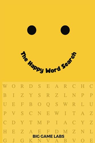 The Happy Word Search: A Word Search Book Full of Happiness ...
