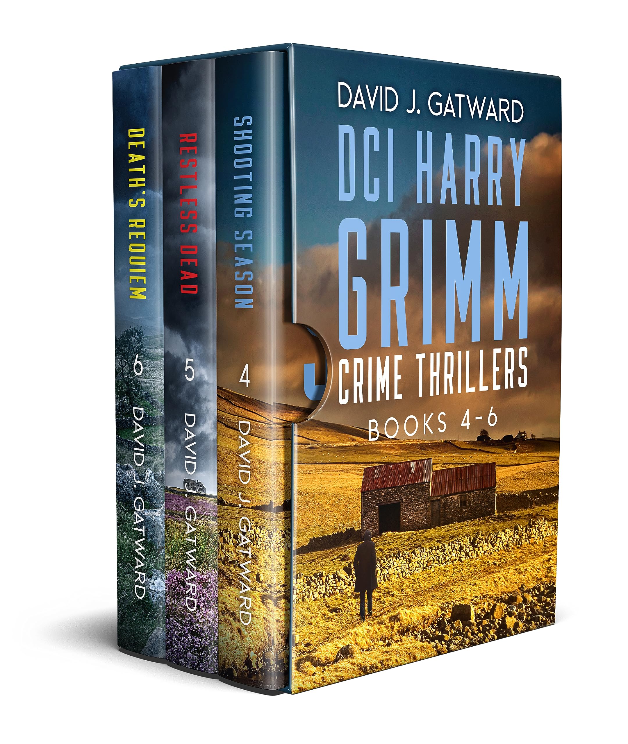 DCI Harry Grimm Crime Thrillers 4-6 Box Set by David J. Gatward ...
