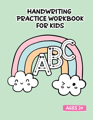 Handwriting Practice WorkBook for kids: Each letter of the alphabet is ...