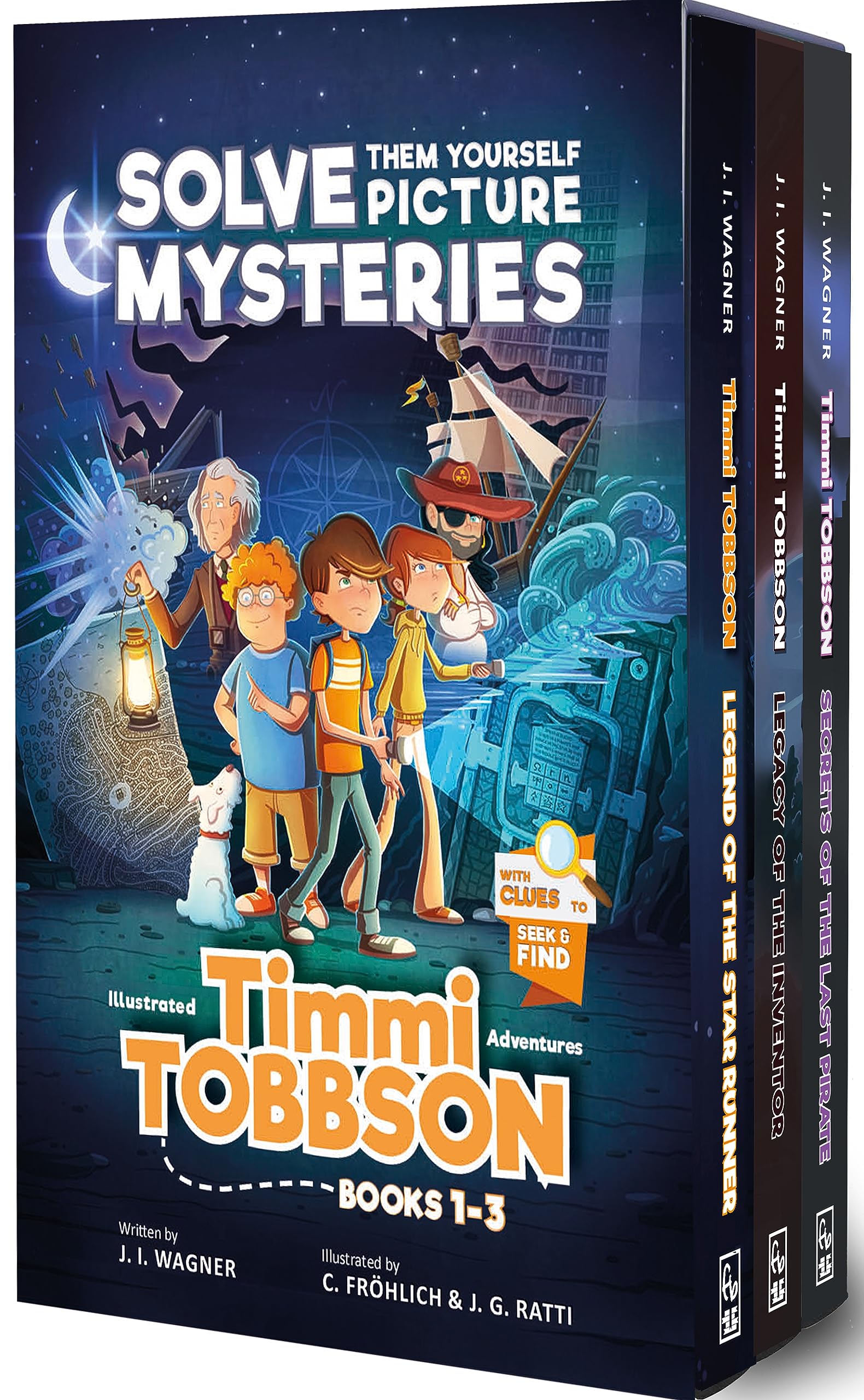 Timmi Tobbson Big Boxed Set: Solve-Them-Yourself Picture Mystery ...
