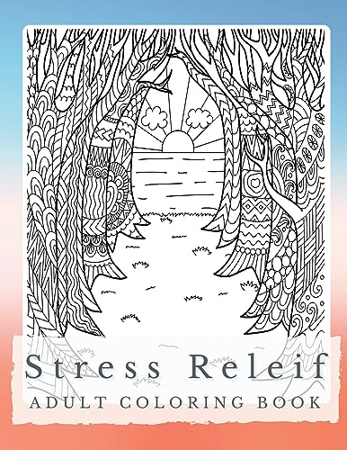 Peaceful Patterns: A Stress Relief Coloring Book for Adults - Discover ...